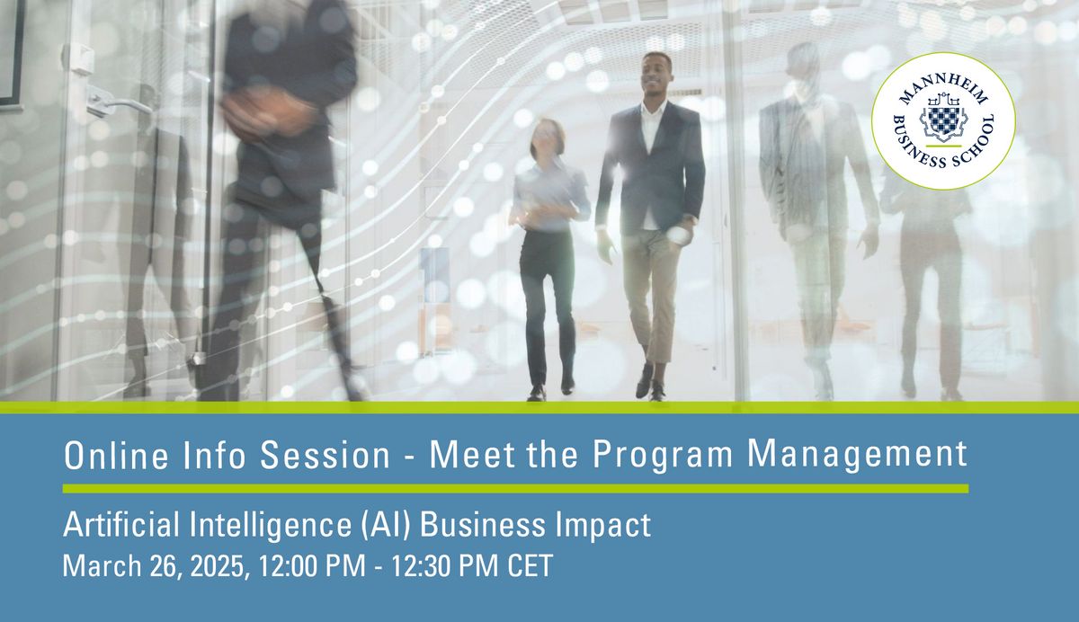 Meet the Program Management - Artificial Intelligence (AI) Business ...