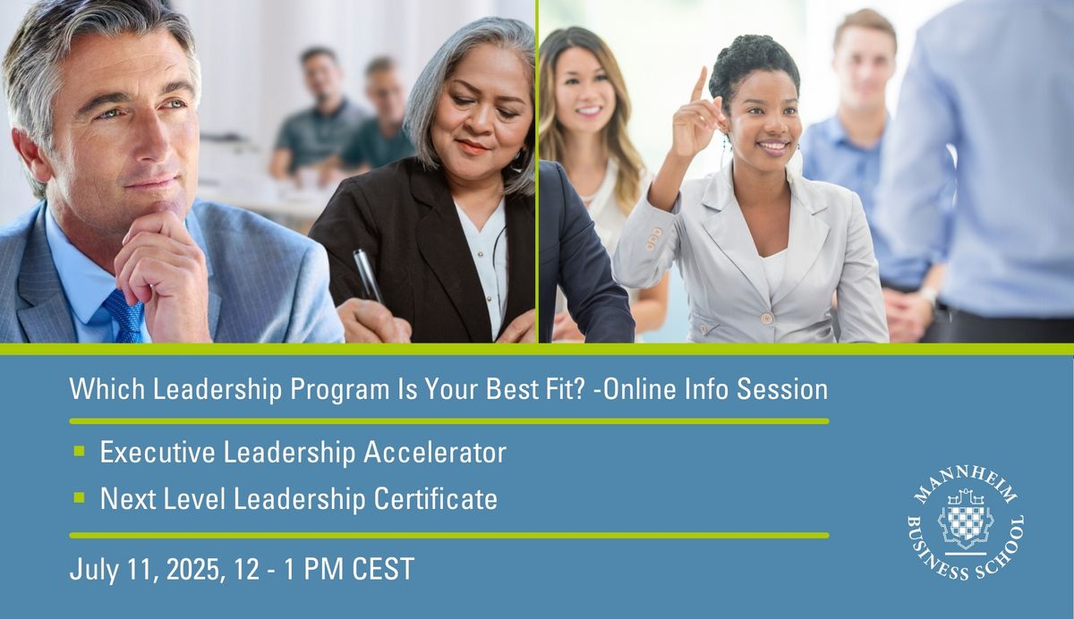 Next Level Leadership Certificate & Executive Leadership Accelerator ...